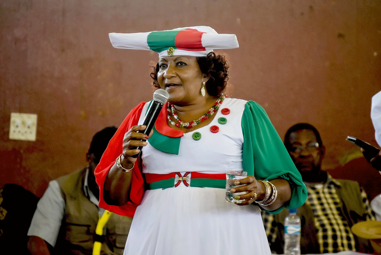 Namibia’s first female candidate vows to ‘restore dignity ...