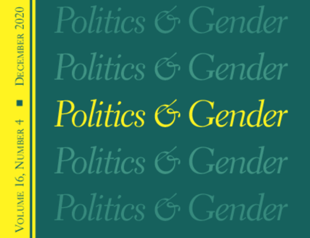 Politics & Gender short paper series on Gender, Politics, and the ...