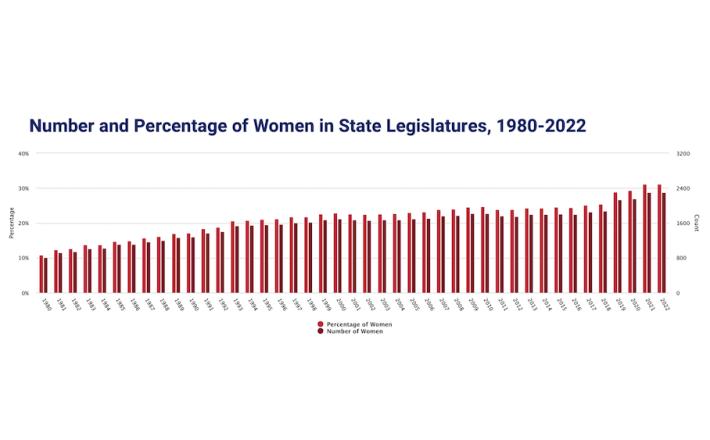USA: Women in state legislatures 2022 | International Knowledge Network ...