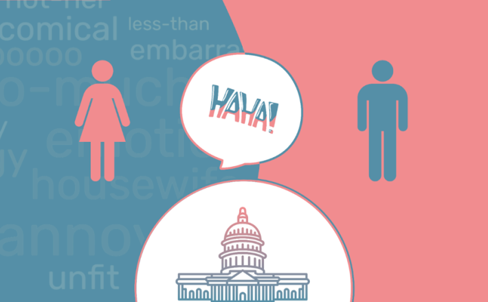 Sexism is not a joke: how humor is used to demoralize women in politics ...