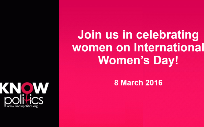 iKNOW Politics wishes all its members and followers a happy Women's Day ...