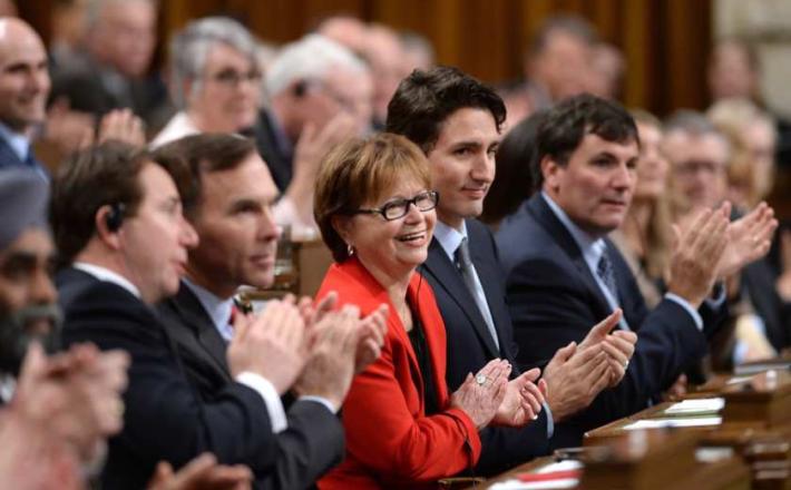 Female Ministers in Canada's Parity Government Have Less Interventions ...