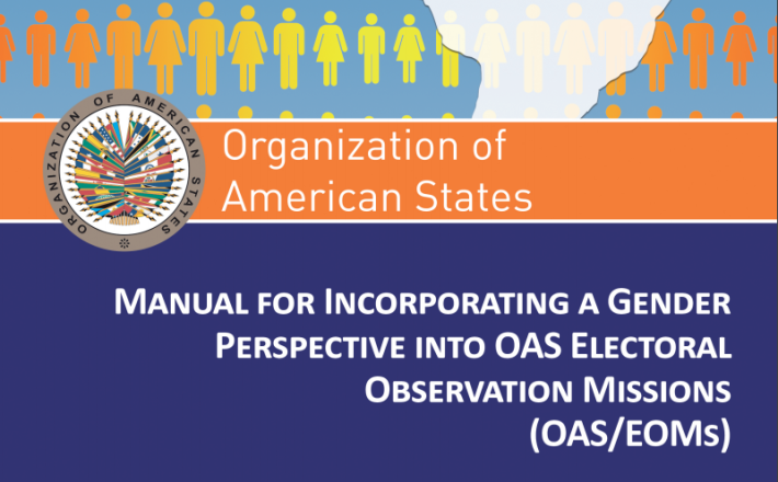 Manual for Incorporating a Gender Perspective into OAS Electoral ...