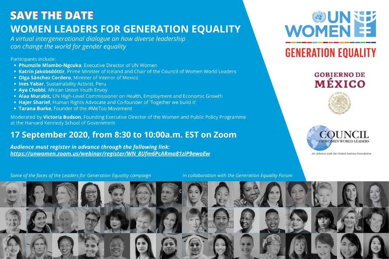 Women leaders for Generation Equality: A virtual intergenerational ...